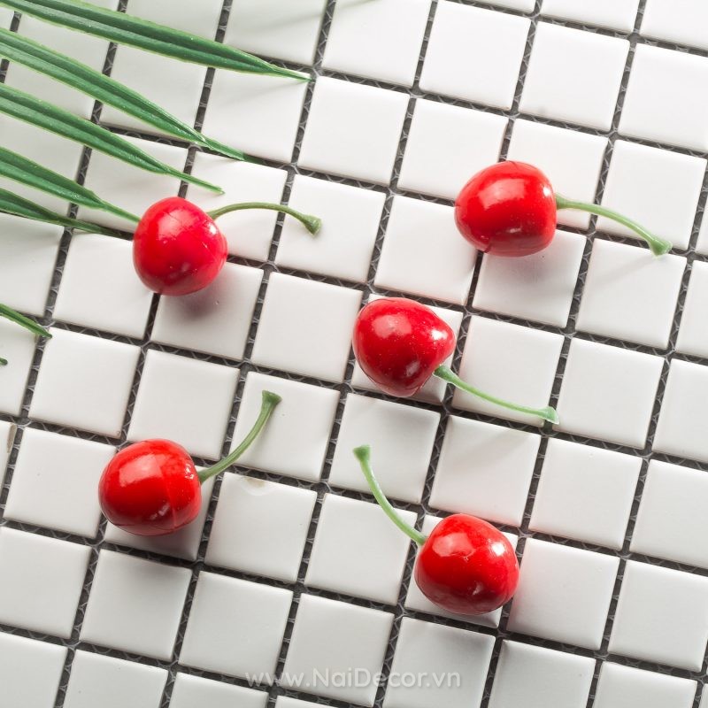 Trái Cherry nhựa trang trí (Chùm 2 Trái) - Nai Decor