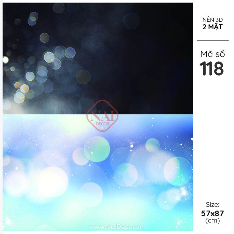 Phông Nền Hiệu Ứng Bokeh Chụp Ảnh Sản Phẩm (Nền 3D 2 Mặt) - BG-118 ...